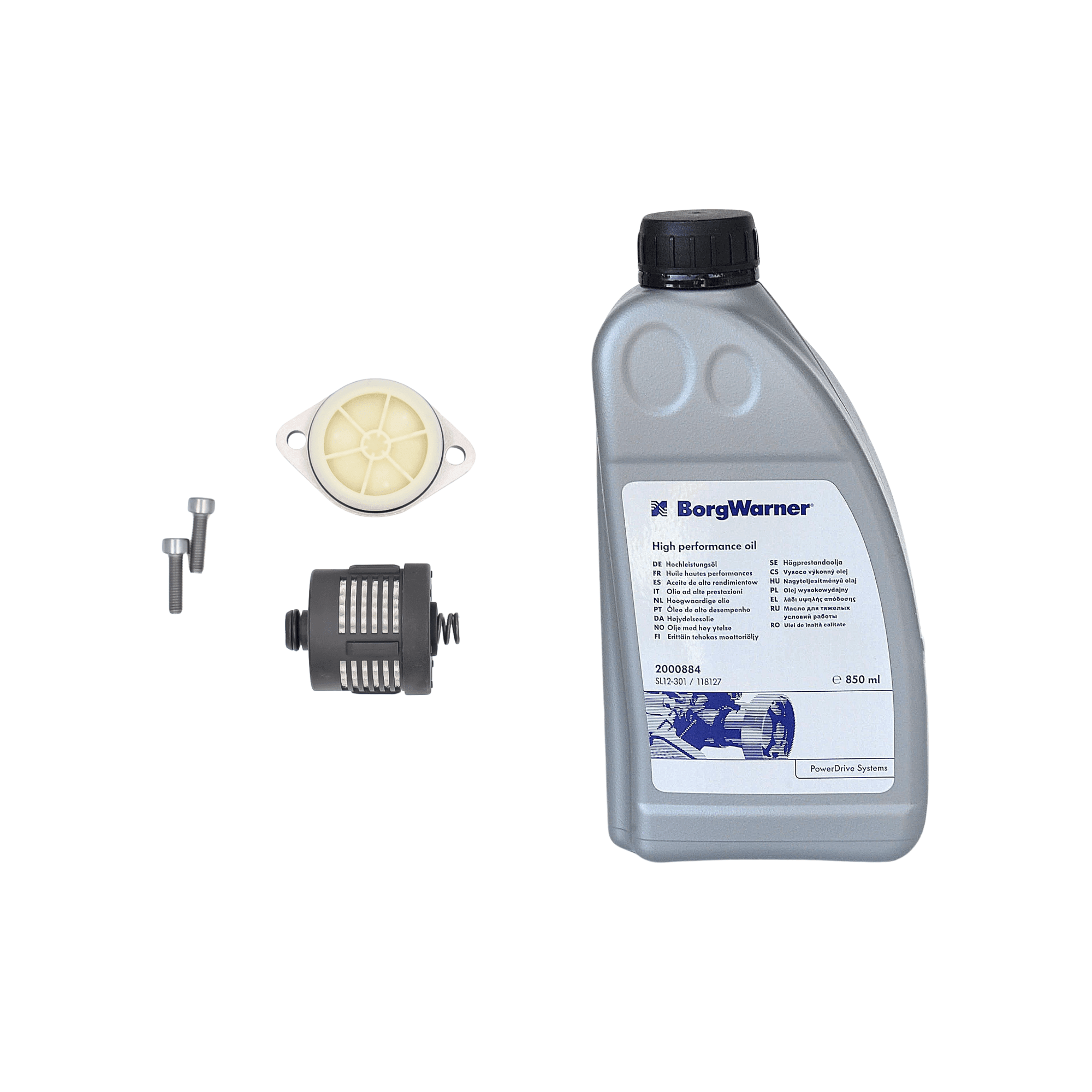 BorgWarner Haldex Oil Filter & 850ml Oil Kit – 3rd Gen (8V41-4A319-AA ...